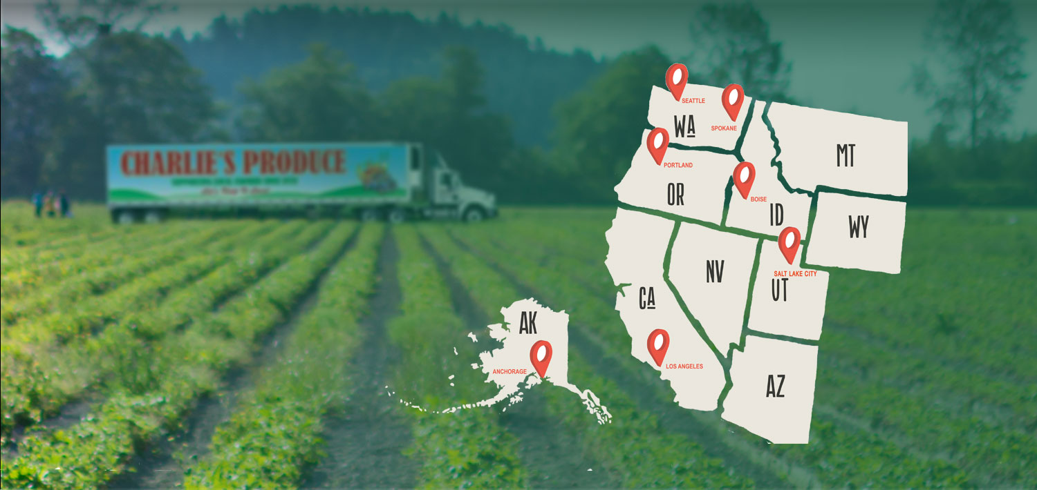 Our Delivery Network | Charlie's Produce